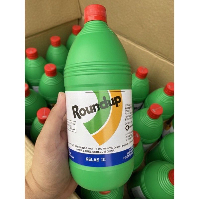 [ 1 UNIT ] 1L SPARK / ROUND UP/hangus (Racun Rumput Lalang/Ubat rumput ...