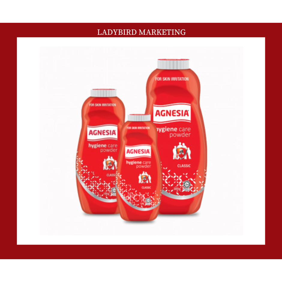 Agnesia Hygiene Care Body Powder / Bedak Agnesia - 50g / 100g / 300g ...