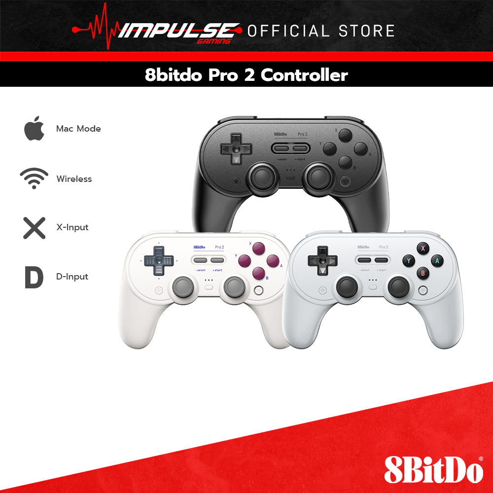 8BitDo Pro 2 Pro Controller Wireless Controller for Windows PC, Android ...