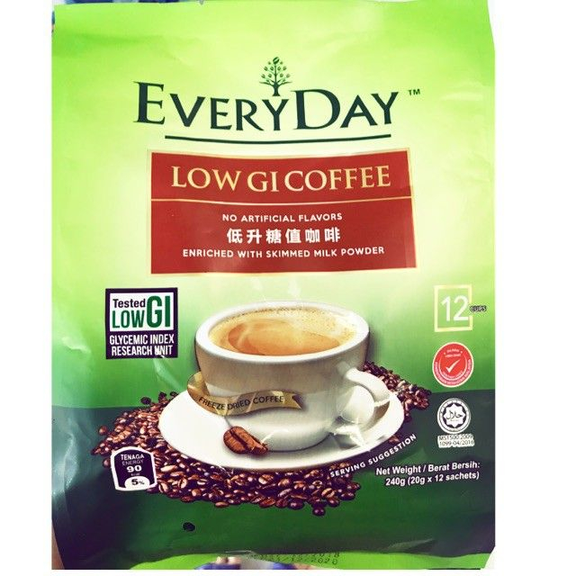 Everyday Low GI Coffee (20g x 12 sachets) | Shopee Malaysia