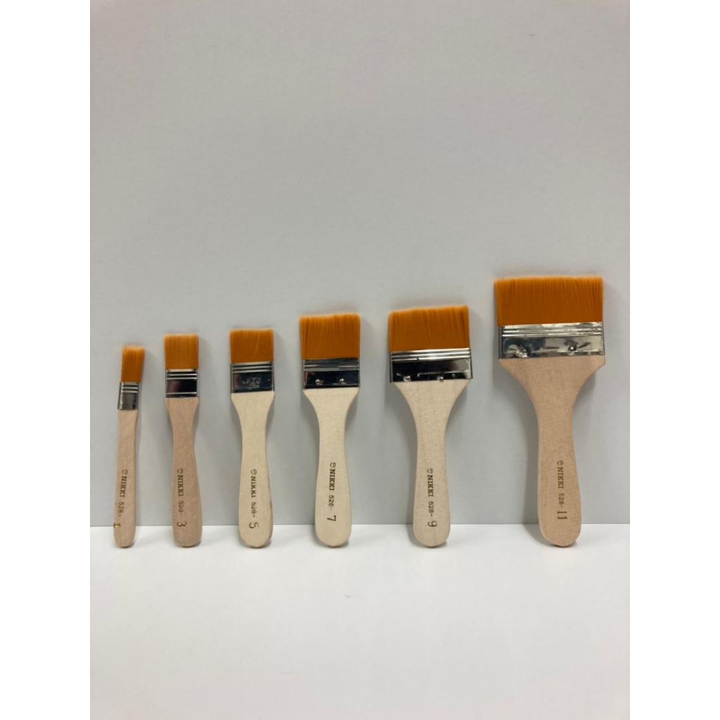 Berus Cat Nylon NIKKI / NIKKI Nylon Paint Brush / Berus Lukisan (528 ...