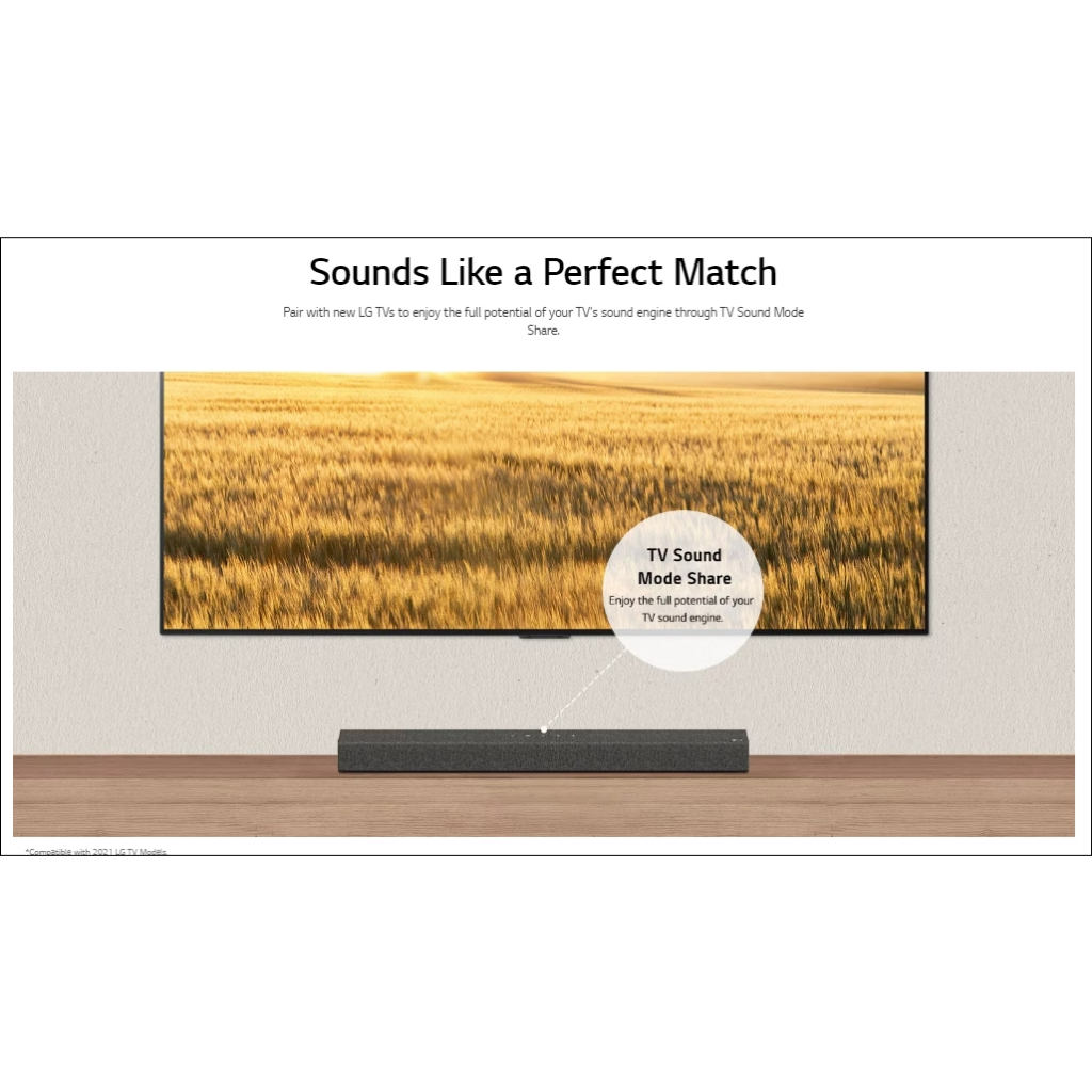 LG SP2 100W Bluetooth HDMI ARC Soundbar | Shopee Malaysia