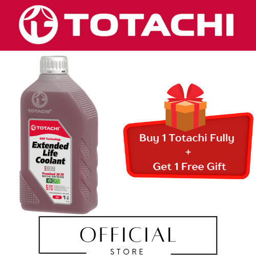 TOTACHI EXTENDED LIFE COOLANT RED (1L) | Shopee Malaysia