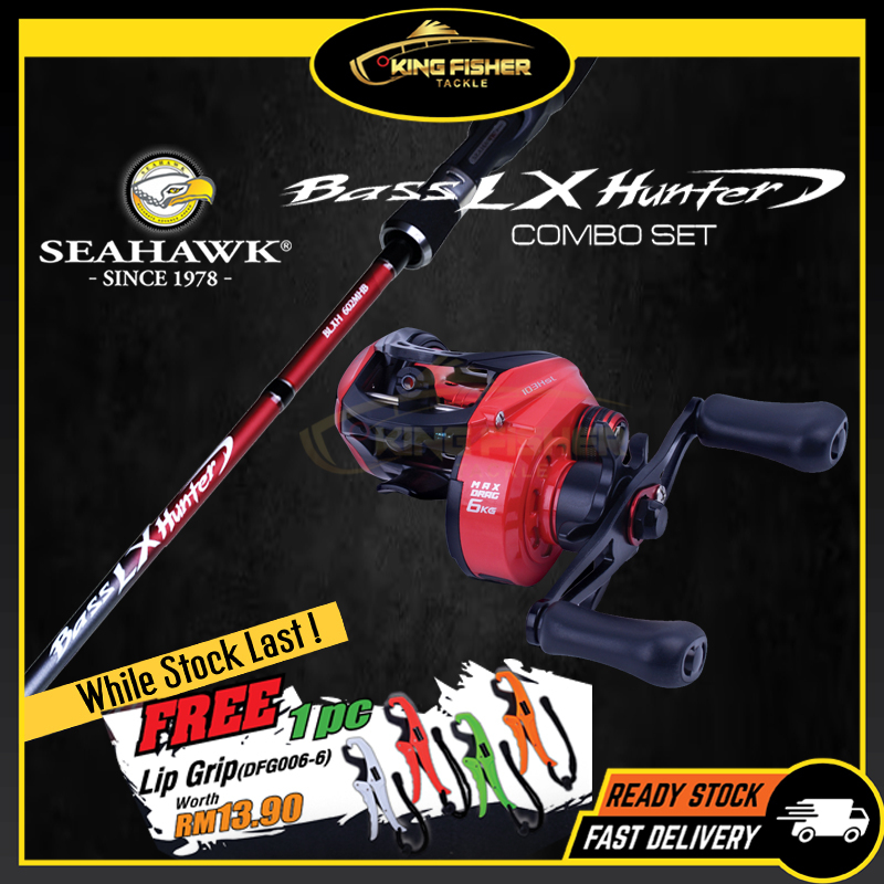 KFT SEAHAWK BASS LX HUNTER Combo Set Pancing Set Fishing Casting 103HSL /BASS LX HUNTER ...