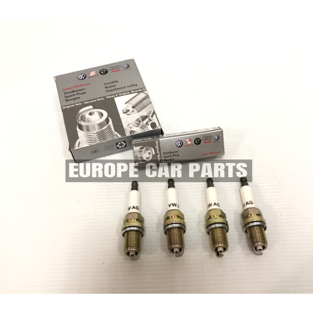 06H905601A 1SET 4PCS VW VOLKSWAGEN AUDI SPARK PLUG FOR PASSAT / GOLF ...