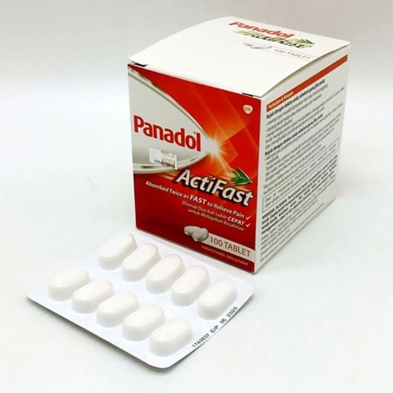 Panadol Actifast 100Tablet (Original) | Shopee Malaysia