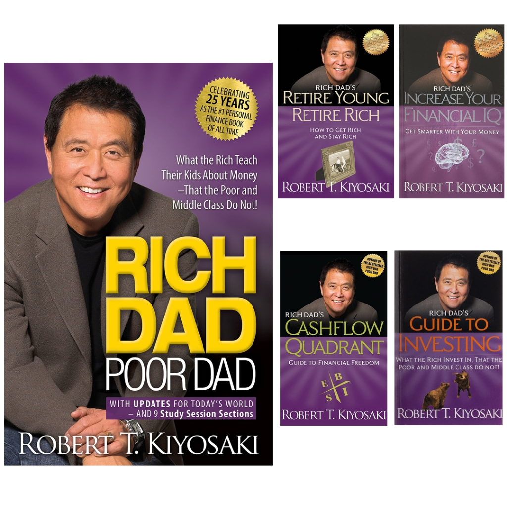 Rich Dad Poor Dad / Rich Dad's Retire Young Retire Rich / Rich Dad's ...