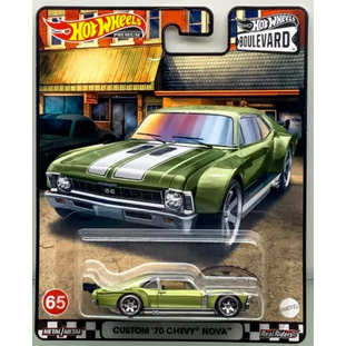 Hot Wheels Premium Car Culture Custom 70 Chevy Nova Boulevard 2022 ...
