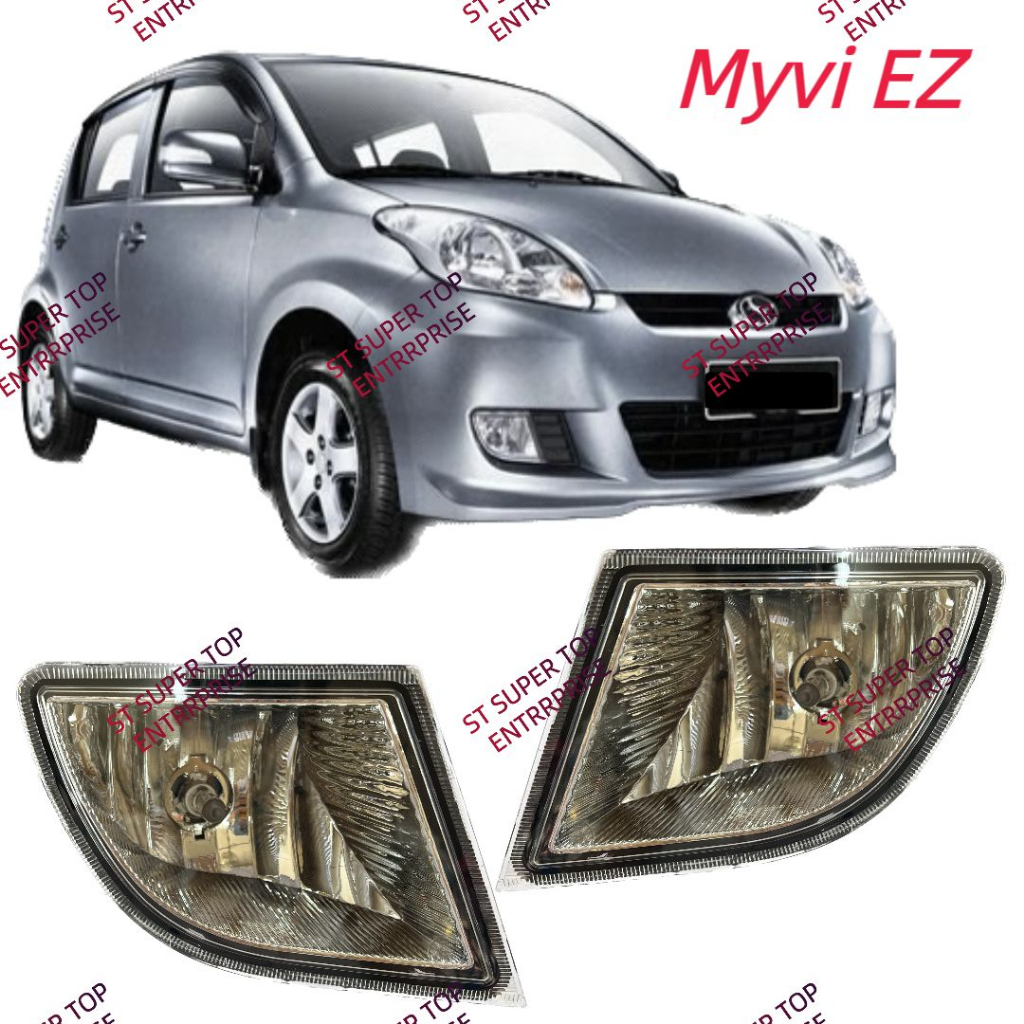 Myvi EZ EZI Fog Lamp Spot Light Fog Light Fog Lamp Sport Light Lampu ...