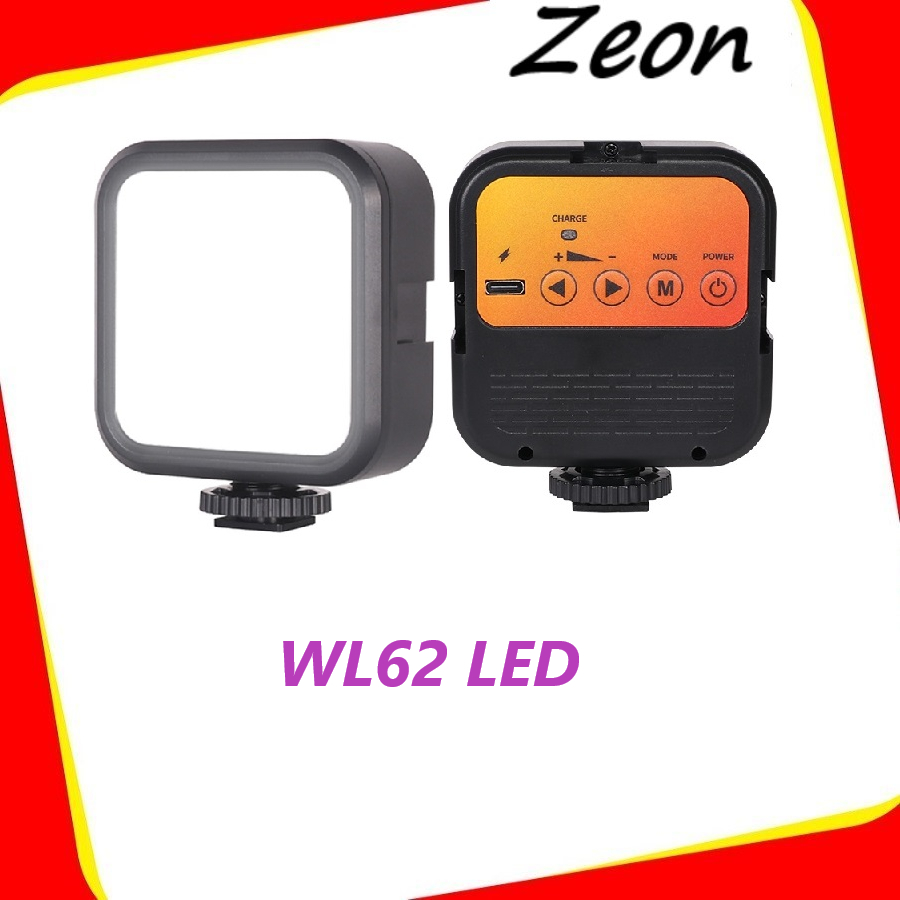 Zeon WL62 Mini Light LED WL62 LED Video Light, Video Conference ...