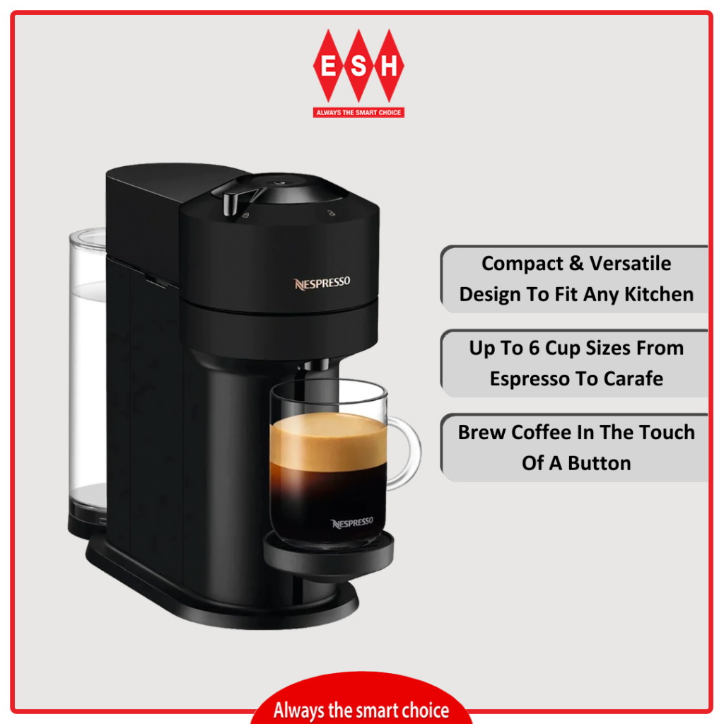 Nespresso Vertuo Next GDV1 (Matte Black) Coffee Machine | Shopee Malaysia