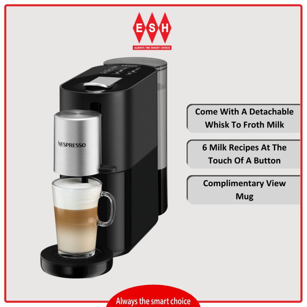 Nespresso Atelier S85 (Black) Coffee Machine | Shopee Malaysia