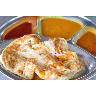 32cm/35cm Stainless Steel 4 Compartment Divided Roti Canai Tray Plate ...