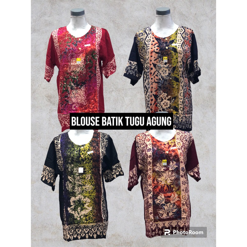 Blouse Batik Tugu Agung | Shopee Malaysia