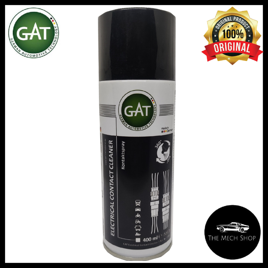 GAT Electrical Contact Cleaner Spray 400ml Made in Germany | Shopee ...