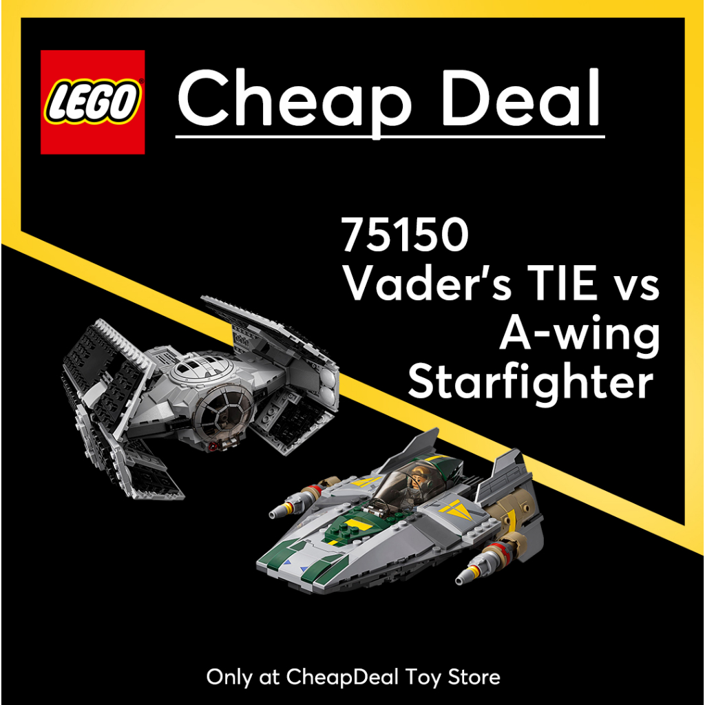 [Ready Stock] - LEGO Star Wars 75150 Vader's TIE Advanced vs. A-wing ...