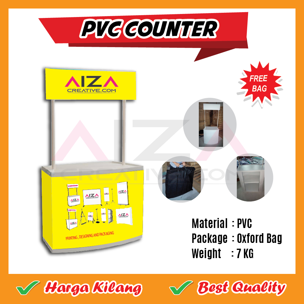 PVC COUNTER - 🔥HOT ITEM🔥 - STAND ONLY | Shopee Malaysia