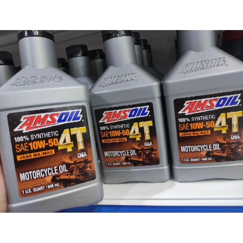 AMSOIL SAW10w-50 motorcycle oil | Shopee Malaysia