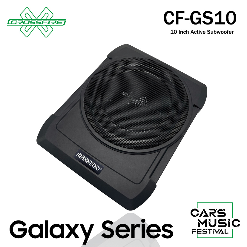 CROSSFIRE Galaxy Series Active Subwoofer (10") GS10 | Shopee Malaysia