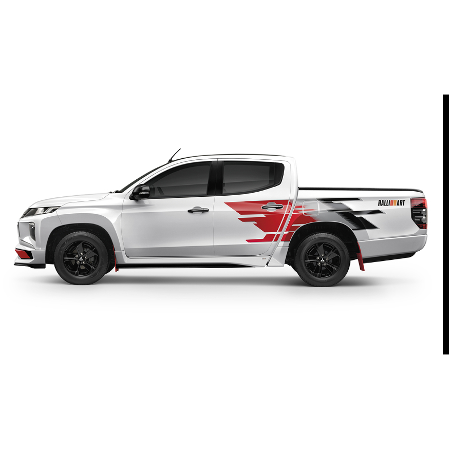 Mitsubishi The New Xpander, Triton Ralliart and Mirage Ralliart body ...