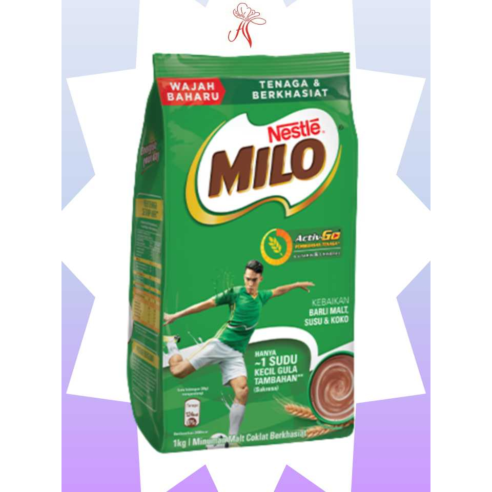 Nestle Milo Chocolate Malt Powder Serbuk Milo | Shopee Malaysia