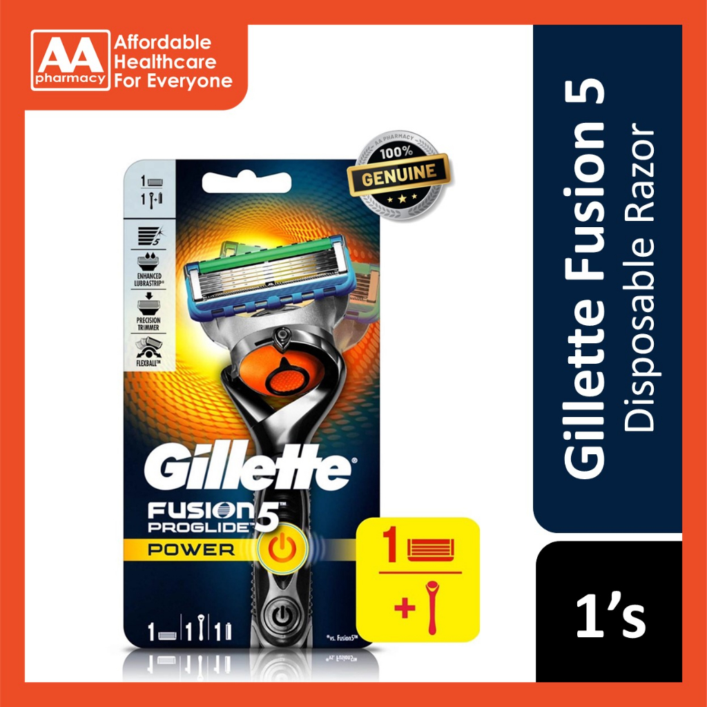 Gillette Fusion Proglide Power Flexball Razor | Shopee Malaysia