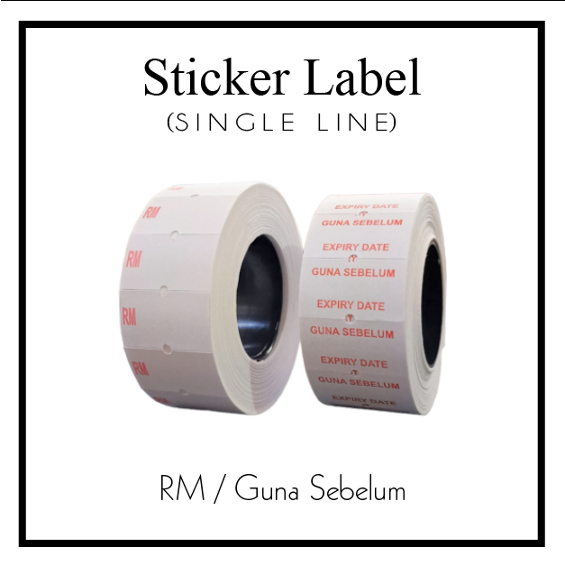 🔥READY STOCK🔥10ROLL NIVLAC SATO SP PB1 HAND LABELLER STICKER PRICE TAG ...