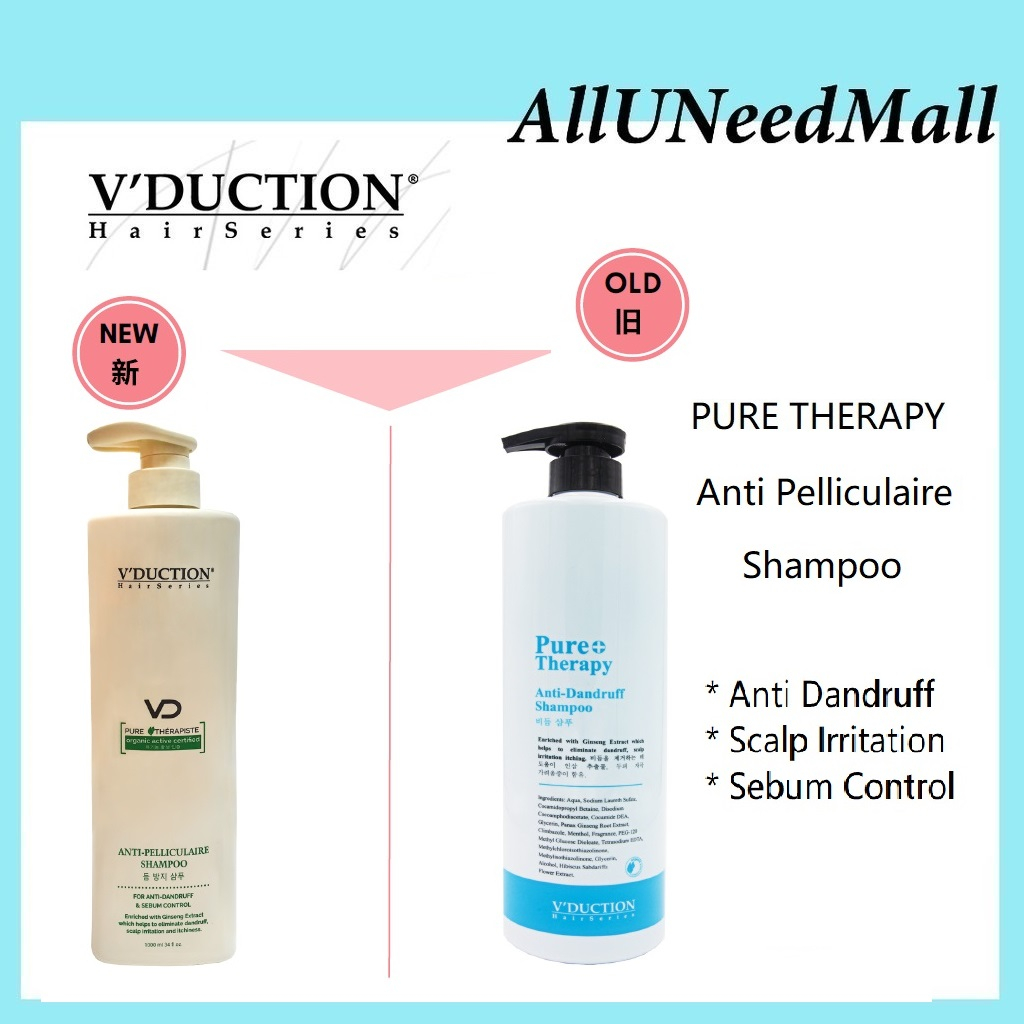 Vduction Pure Therapy Anti Pelliculaire Shampoo Anti Dandruff 300ml