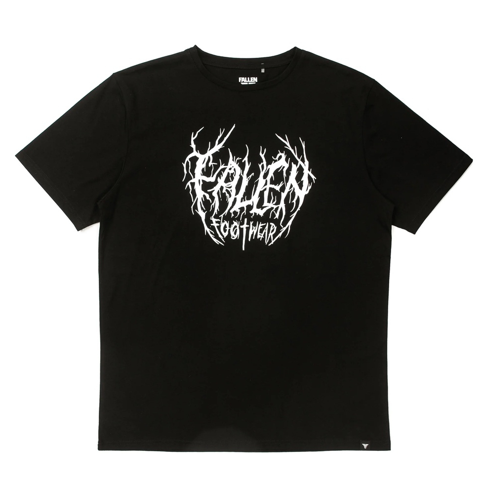 Fallen Metal Black T-Shirt ( Black ) | Shopee Malaysia