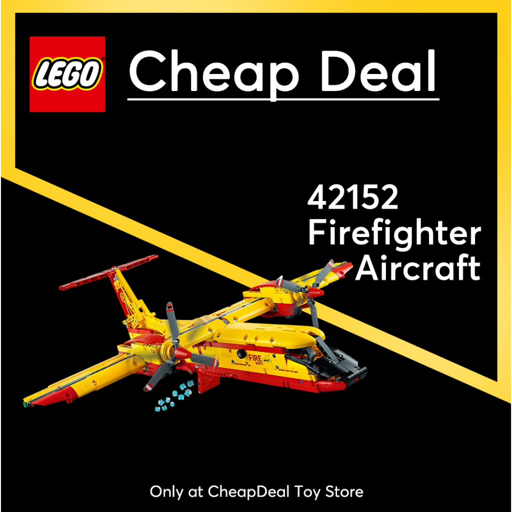 [Ready Stock] - LEGO 42152 Firefighter Aircraft (1134 Pieces) | Shopee ...