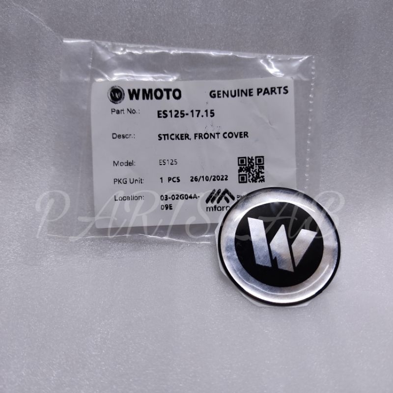 WMOTO ES125 LOGO ES125-17.15 LOGO WMOTO | Shopee Malaysia