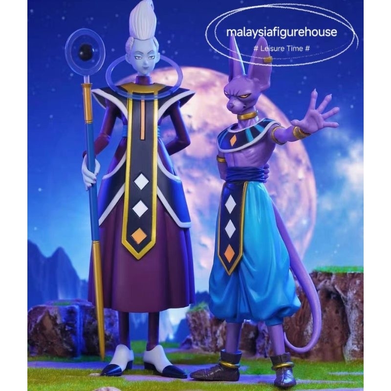 🔥READY STOCK🔥DRAGON BALL SUPER GOD OF DESTRUCTION BEERUS ANGEL WHIS ...