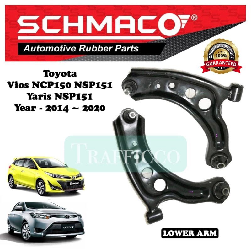 Toyota Vios NCP150 NSP151 Yaris NSP151 Sienta NSP170 Front Lower Arm ...