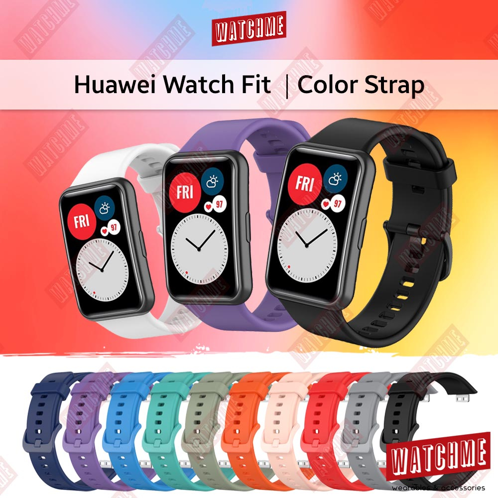 Huawei Watch Fit Strap, Color Series (10 Colorful Options, Fashionable ...