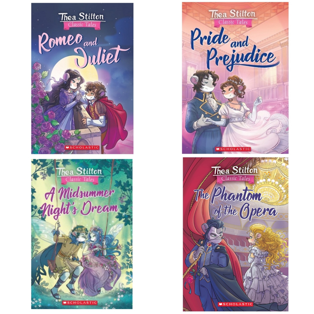 Thea Stilton Classic Tales: Pride and Prejudice / Romeo & Juliet /A ...