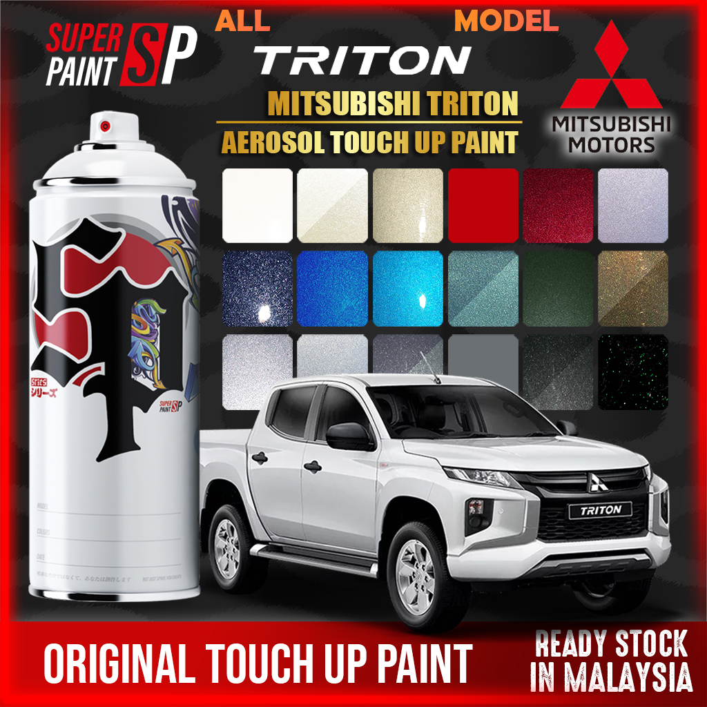 MITSUBISHI TRITON 】 Touch Up Paint All Colours 🚗 370ml Aerosol Spray ...