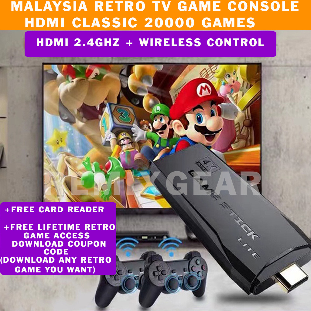 Portable 20K Retro Game 4K TV Video Game Console HDMI Classic Game ...