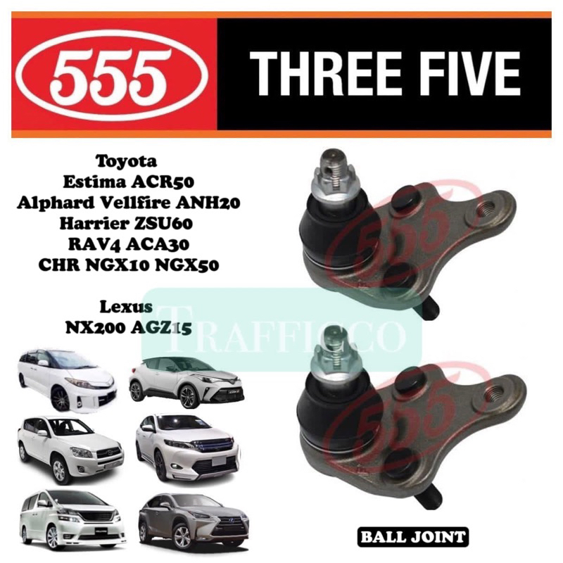 Toyota Estima ACR50 Alphard Vellfire ANH20 GGH20 Harrier ZSU60 RAV4 ...