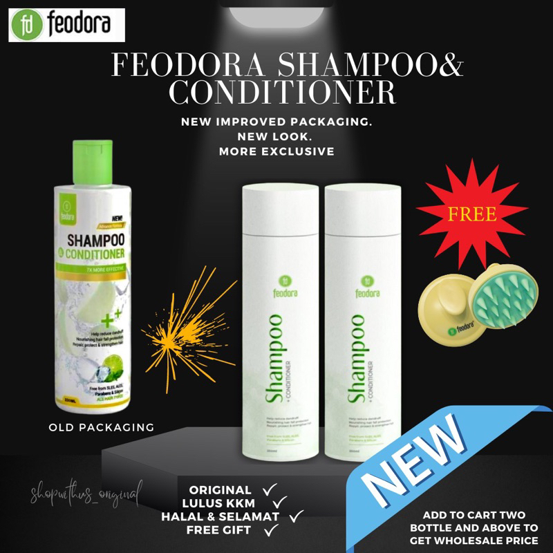 🔥100% (ORIGINAL) FEODORA SHAMPOO & CONDITIONER DIRECT FROM FEODORA HQ🔥 ...