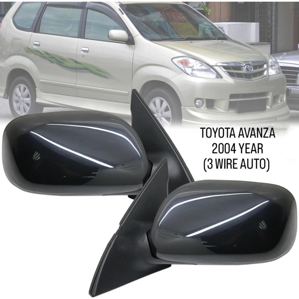 Toyota Avanza 2004 Year Door Side Mirror Auto Tepi Cermin Pintu Sisi ...