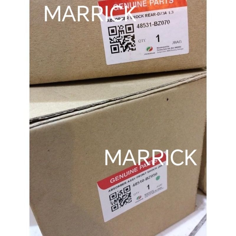 Perodua Alza absorber front rear Genuine 2 pieces | Shopee Malaysia