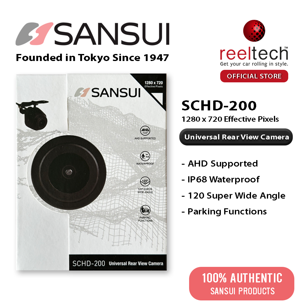 Sansui SCHD-200 Car Reverse Camera Universal Rear View Camera Camera ...