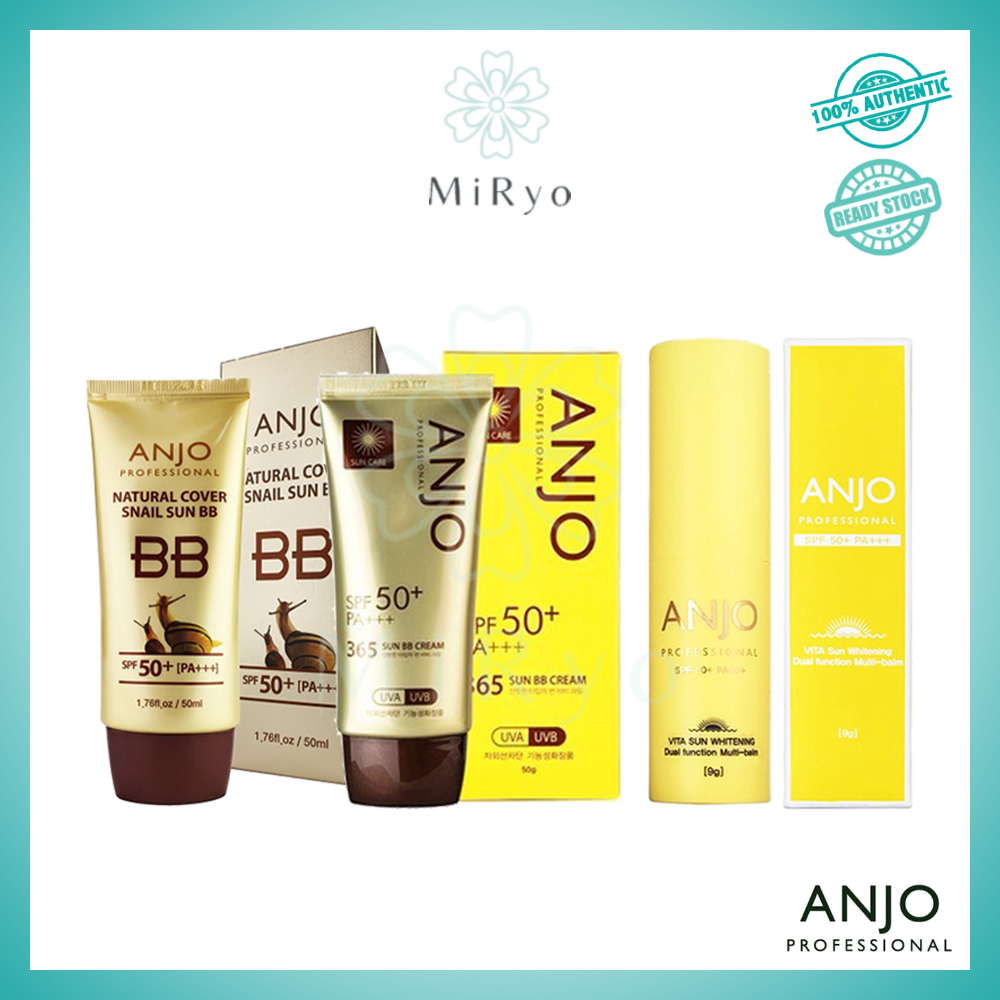 ANJO Professional 365 Sun Natual Cover Snail Sun BB Cream SPF 50+ PA ...