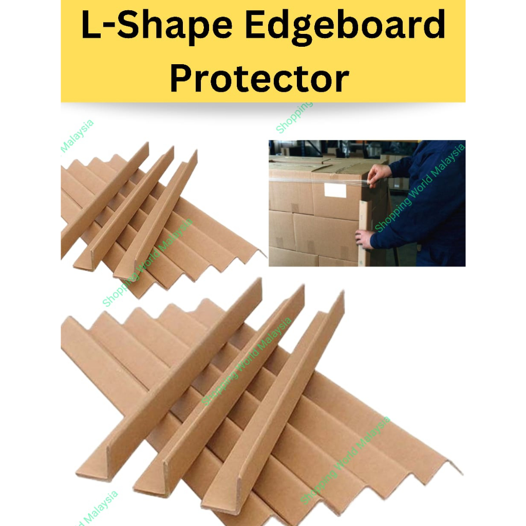100cmx30mmx30mmx3mm Edge Board Protector L-shape Carton Pallet Side ...