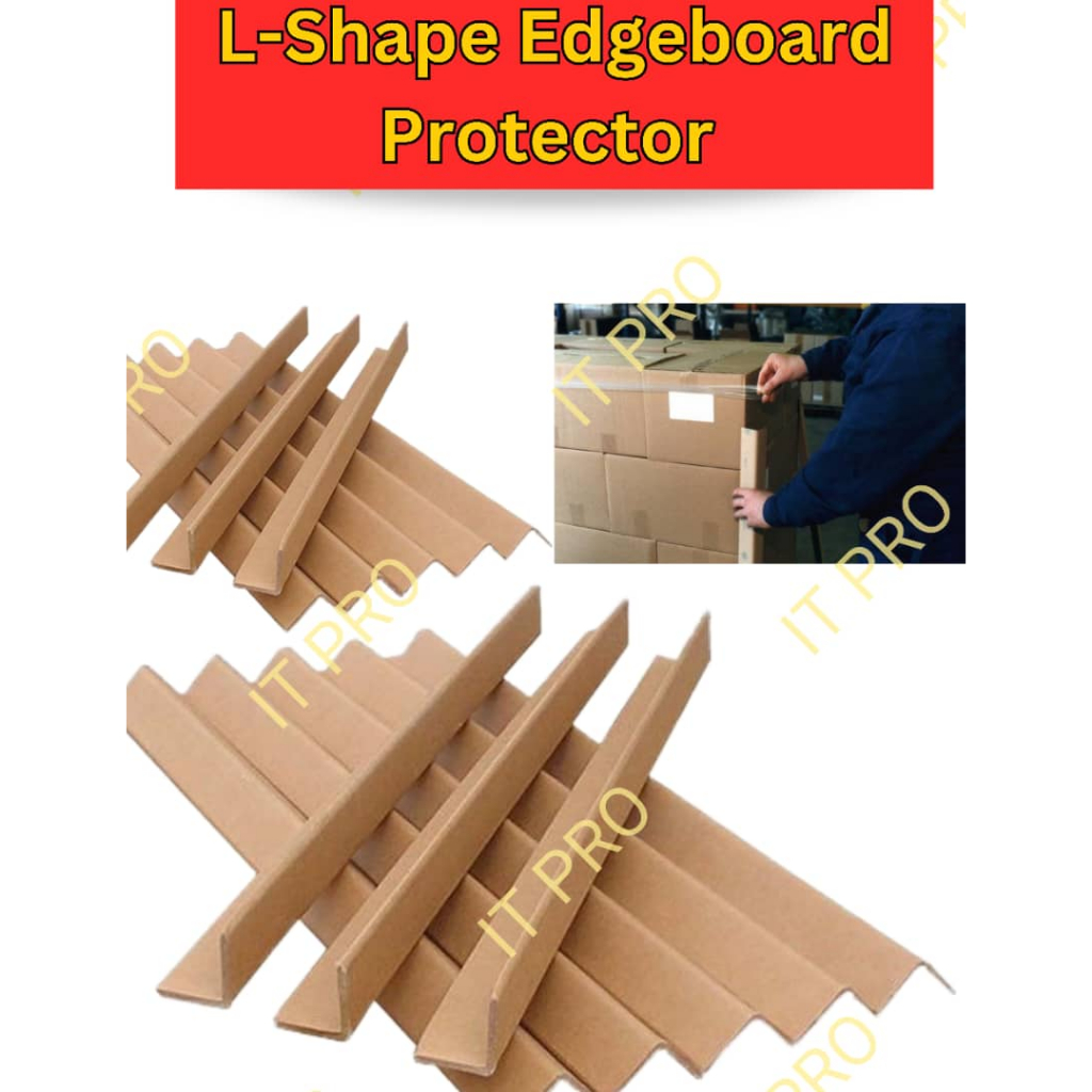 PRO🏠L Shape 30mm x 30mm x 100cm Pallet Carton Paper angle / Corner ...
