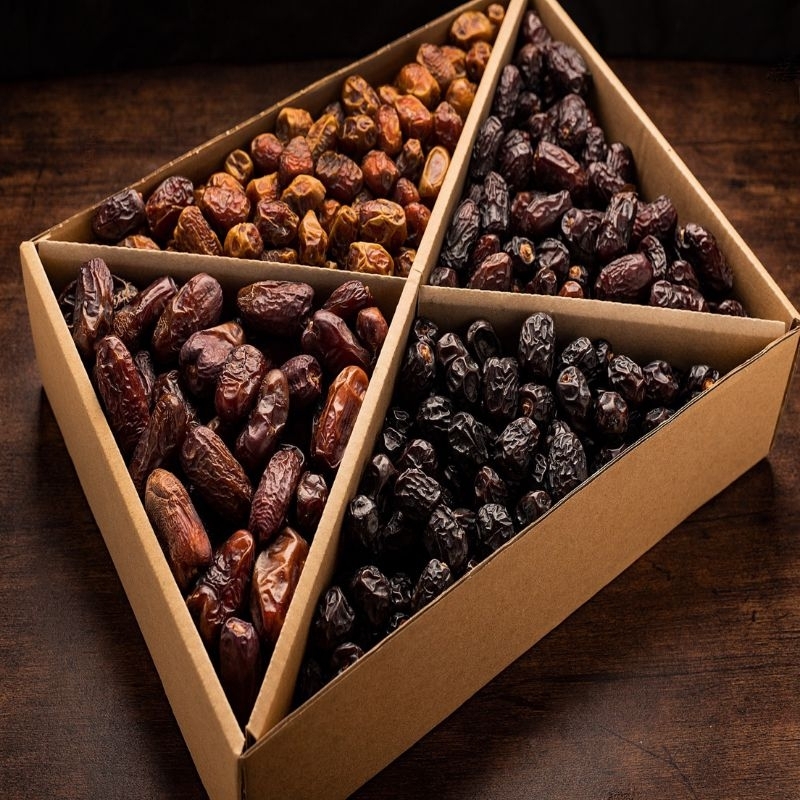 5kg box premimum kurma ajwa/safawi/mariami/mejdool/mix kurmatypes ...