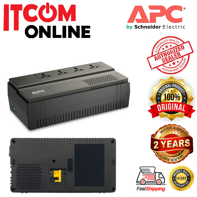 APC 800VA EASY-UPS 230V UPS WITHOUT AUTO-SHUTDOWN (BV800I-MSX) | Shopee ...