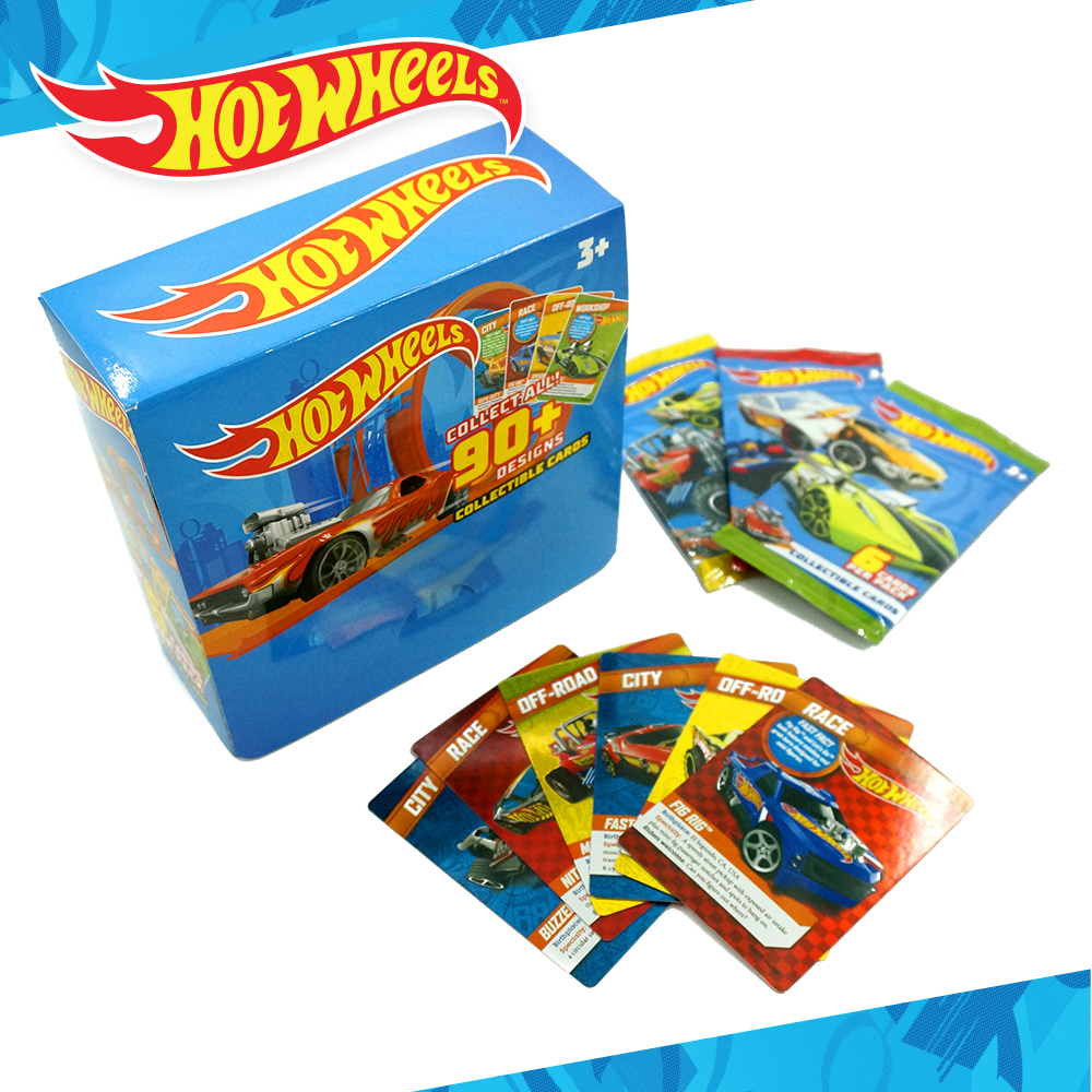 [LICENSED] HOT WHEELS Collectible Cards (Single Packet) | Shopee Malaysia