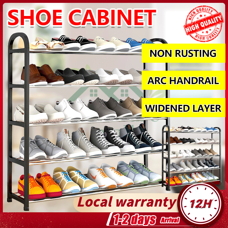 4/5 Tiers Shoe Rack Multifunction Multi-layer X-type Shoes Storage ...