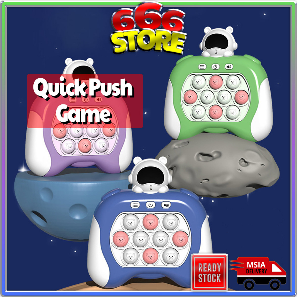 [New Arrival] Quick Push Game Fast Push Pop It Electronic Speed ...